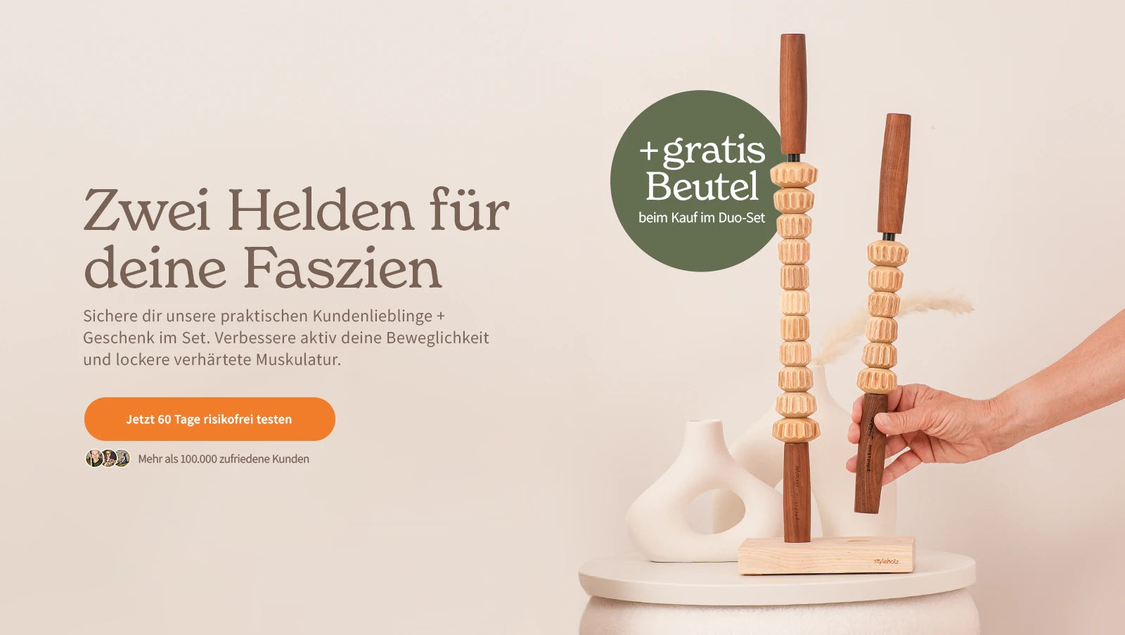 styleholz - wood a feeling: Faszientraining leicht gemacht